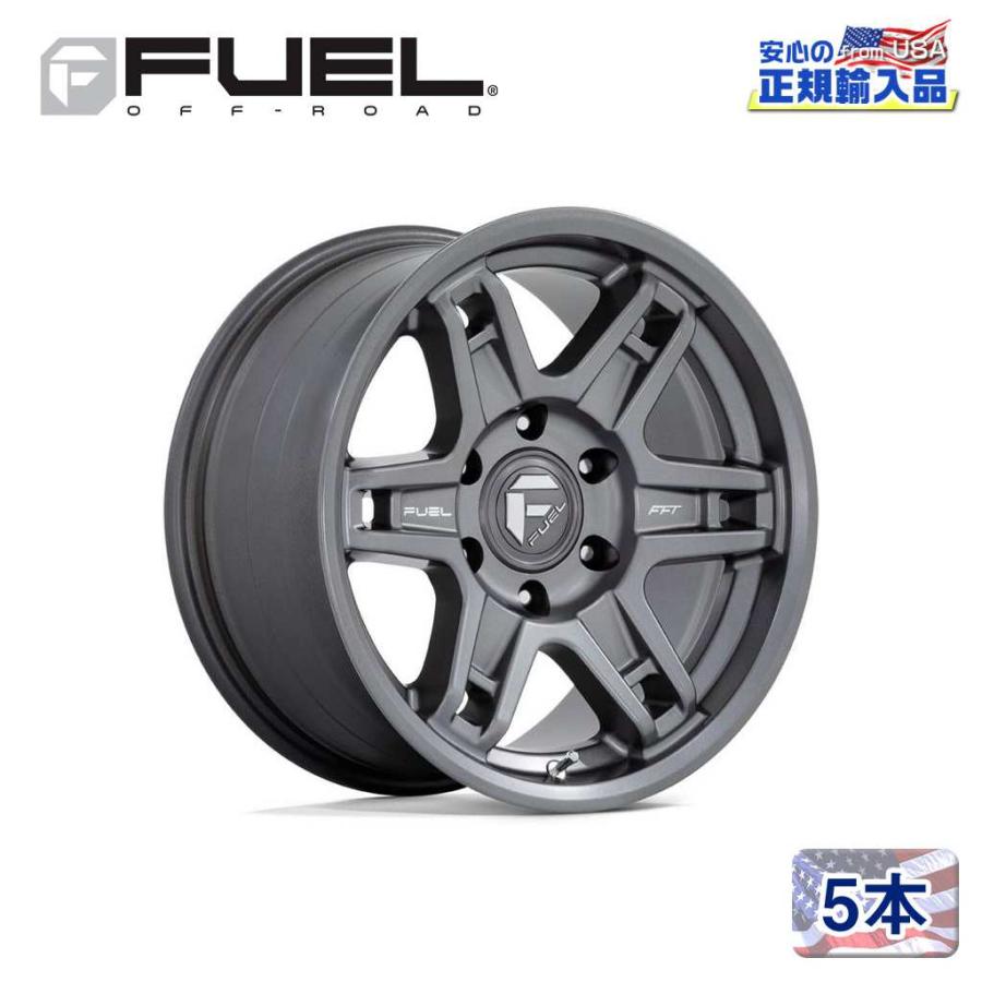 FUEL OFF-ROAD [FUEL OFFROAD フューエルオフロード]17インチアルミホイール 5本 D838 SLAYER 17×9 ...