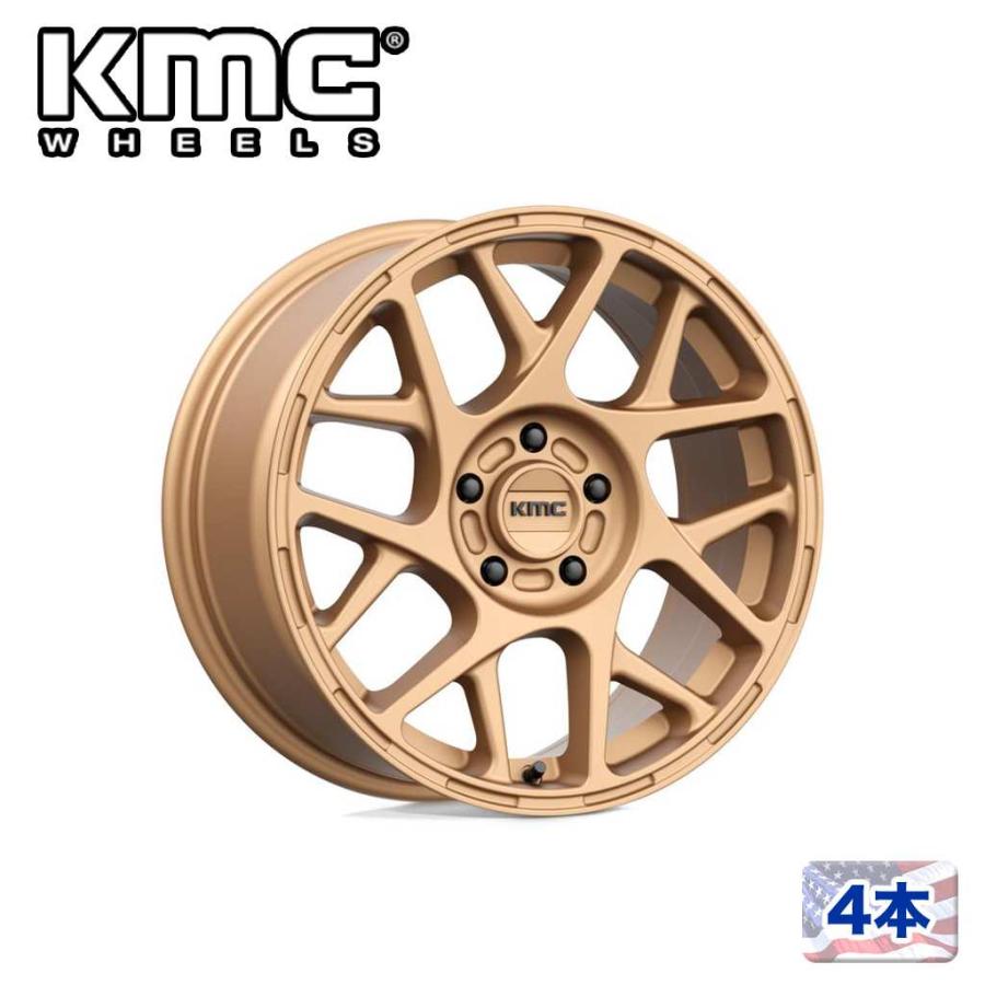 [KMC 日本販売代理店]17インチアルミホイール 4本 KM708 BULLY 17×8J 5H 114.3 +38 CB72.56 汎用 ...