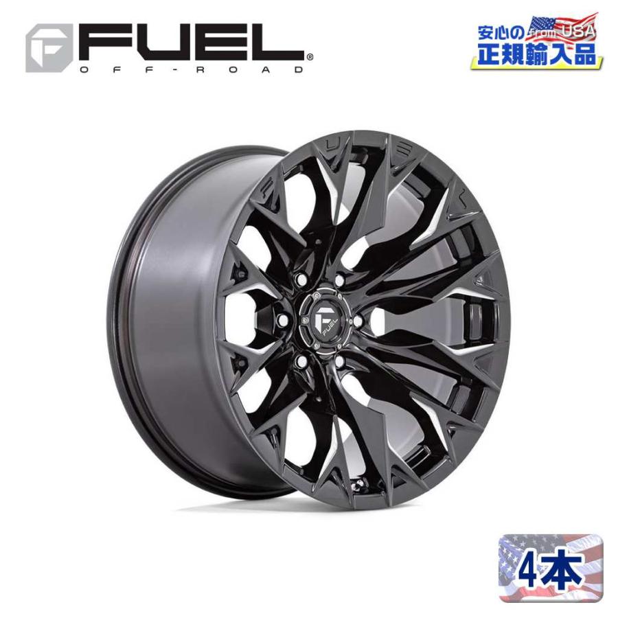 FUEL OFF-ROAD [FUEL OFFROAD(フューエル)]20インチアルミホイール 4本セット D803 FLAME 6(フレーム ...