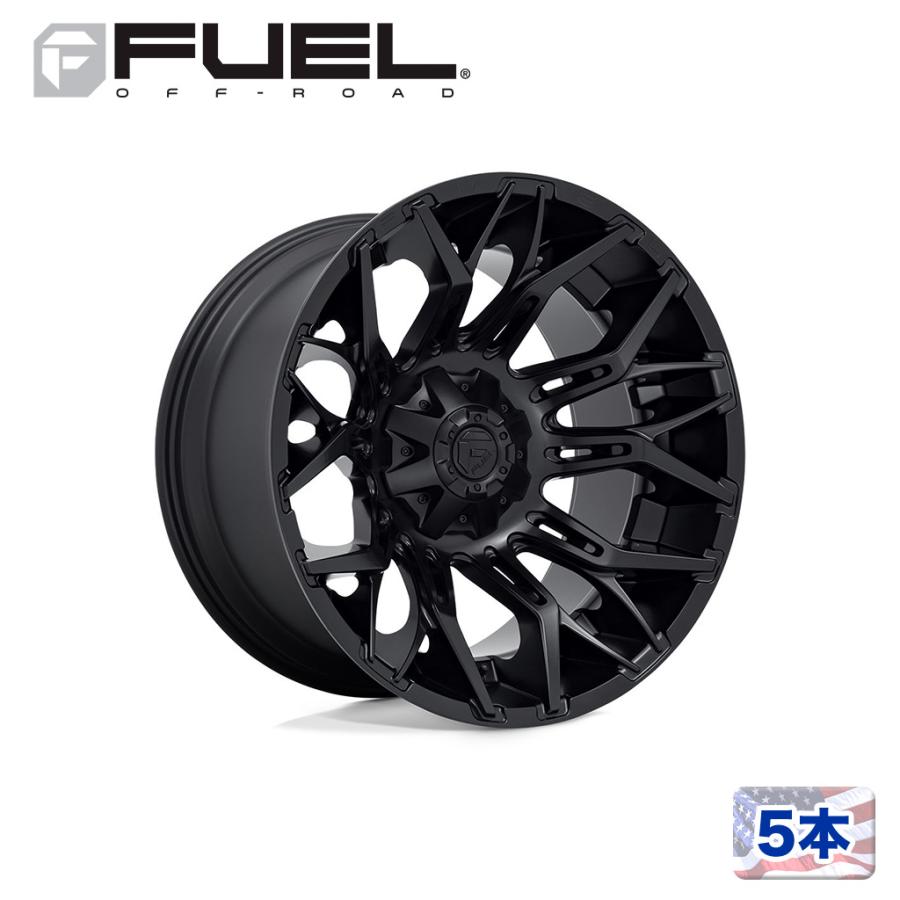 FUEL OFF-ROAD [FUEL OFFROAD(フューエル)]20インチアルミホイール 5本セット D772 TWITCH(ツイッチ ...