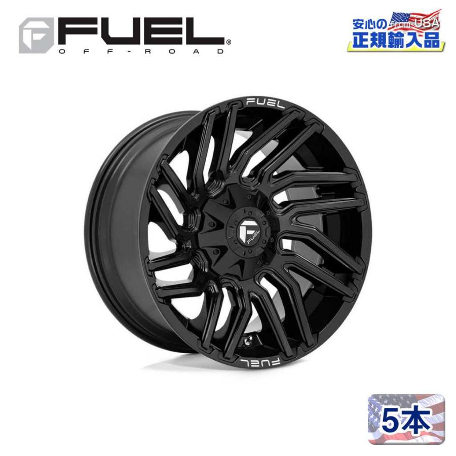 [FUEL OFFROAD(フューエル)]22インチアルミホイール 5本セット D776 TYPHOON(タイフーン) 22×12 8H180 ...