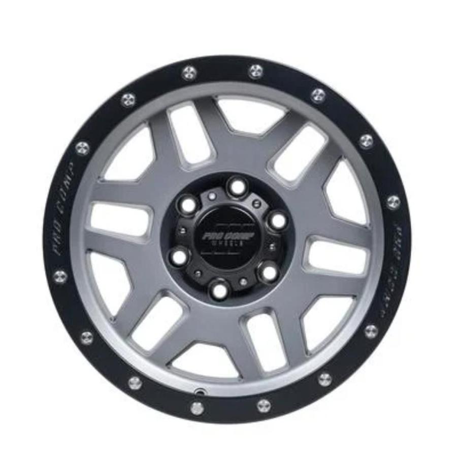 Pro-Comp [PROCOMP プロコンプ]17インチアルミホイール 4本 41シリーズ 9J GRAPHITE ハイラックスGUN125/FJクルーザー/150系プラド/215サーフ ...