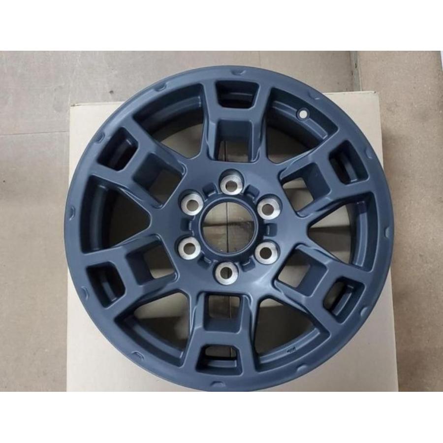 TRD [USトヨタ TRD]17インチアルミホイール 1本 ブラック FJクルーザー ランクル 150プラド ハイラックスサーフ215系 ...