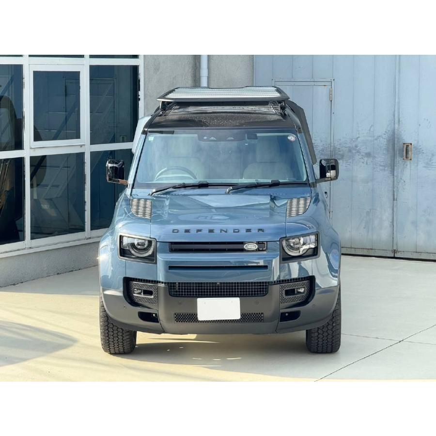 [GI★GEAR(ジーアイ・ギア)社製] OEスタイル ルーフラック 外寸:約217cm×115cm LANDROVER ランドローバー L663 ディフェンダー 110 : DOLONCO ...