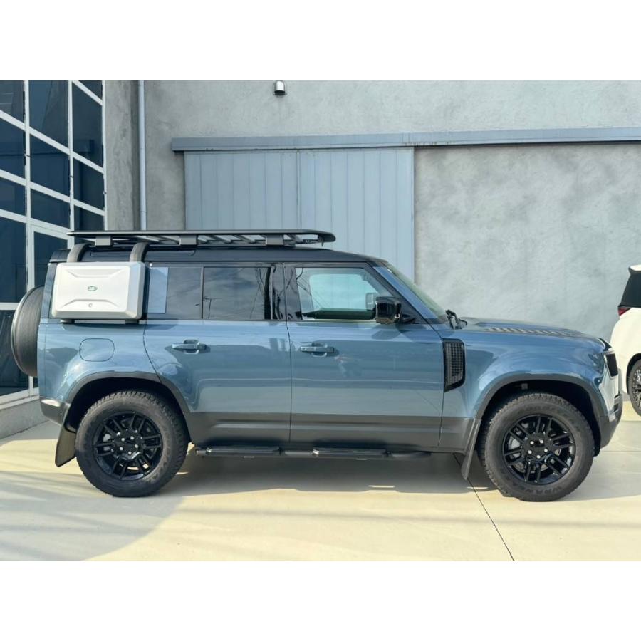 [GI★GEAR(ジーアイ・ギア)販売代理店]サイドキャリア 一台分 ランドローバー ディフェンダー L663用(90＆110も装着可) 2020年〜 : uni-lrd20-sgc ...