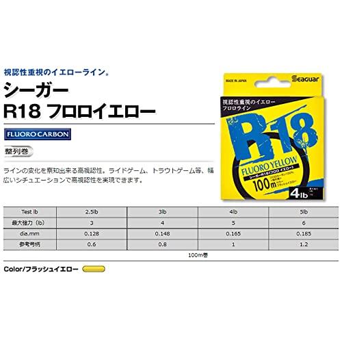 クレハ(KUREHA) ライン シーガー R18 フロロイエロー 100m 4lb クリア : domarushop - 通販 - Yahoo!ショッピング