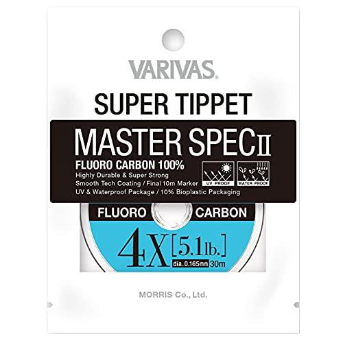 VARIVAS(バリバス) 24095 スーパーティペット マスタースペック2 フロロカーボン #4X ナチュラル ...