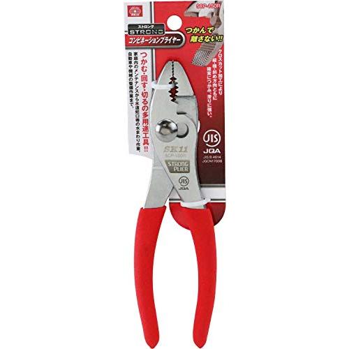 SK11 ストロングコンビプライヤ 150mm SCP-150R : domarushop - 通販 - Yahoo!ショッピング