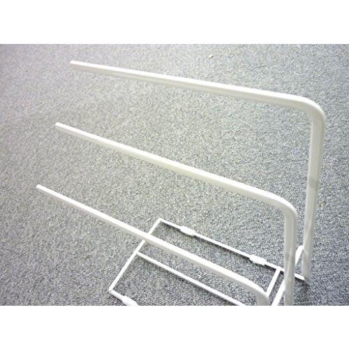 アスベル Wコートふきん掛けスタンド 「Nポゼ」 ホワイト 2632 :domarub32296a42b:domarushop - 通販 - Yahoo!ショッピング