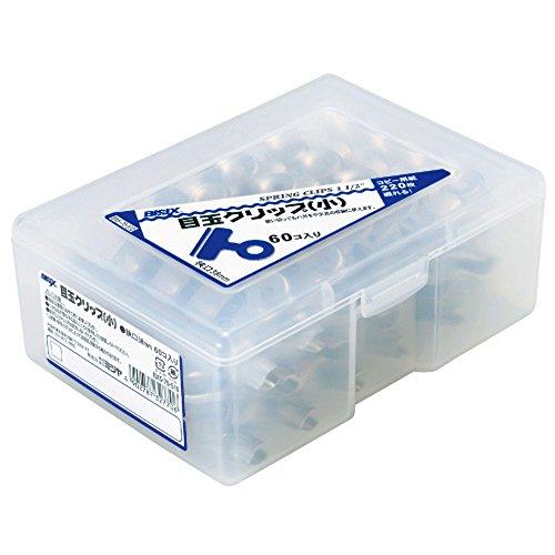 ミツヤ 目玉クリップ 小 60個入り シルバー BX5-70-510 :domarub3eed19054:domarushop - 通販 - Yahoo!ショッピング