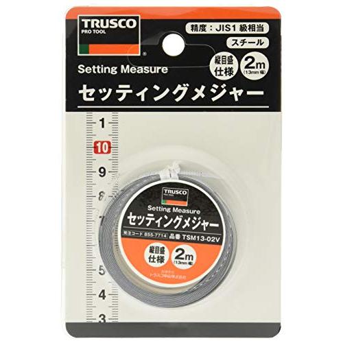 TRUSCO(トラスコ) セッティングメジャー 縦目盛 2M TSM13-02V : domaruf9004d3eb5 : domarushop - 通販 - Yahoo!ショッピング