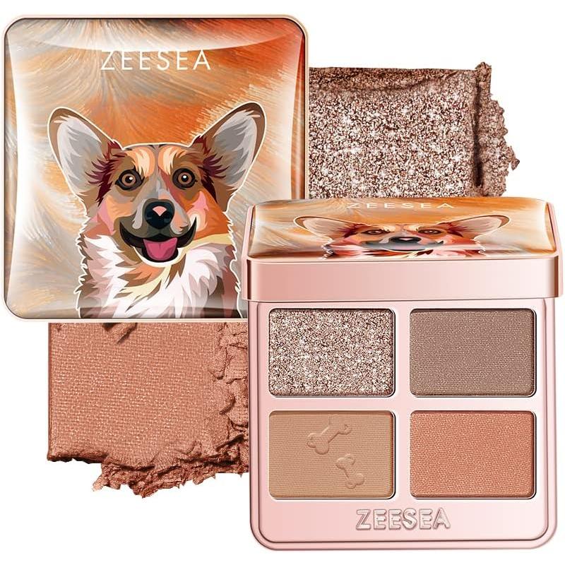 ZEESEA ズーシー アニマル アイシャドウ 4シェード 四色 アイシャドウパレット 夢幻燦爛 動物シリーズ 犬 中国コスメ 化粧品 海外 送料無料 : 食品・雑貨の総合通販 DON ...