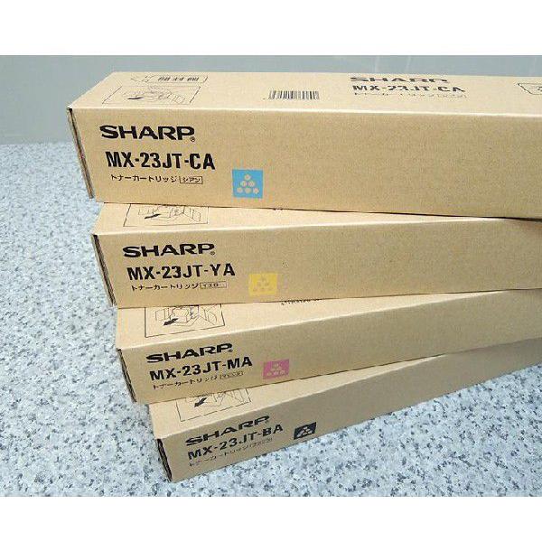 SHARP（シャープ） MX2310F MX-2311FN MX-3111F MX3112FN用トナー MX-23JT-4色 送料無料 : どんどん - 通販 - Yahoo!ショッピング