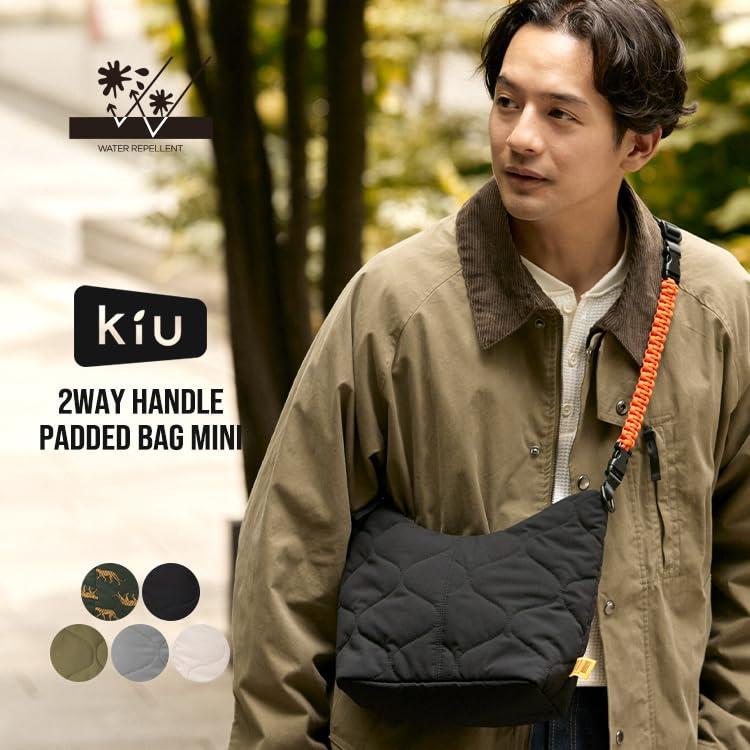 Wpc. ワールドパーティー KiU キウ 2WAY ハンドルパデットバッグミニ 2WAY HANDLE PADDED BAG MINI 防水 撥水 ショルダーバッグ 2way K387 ...