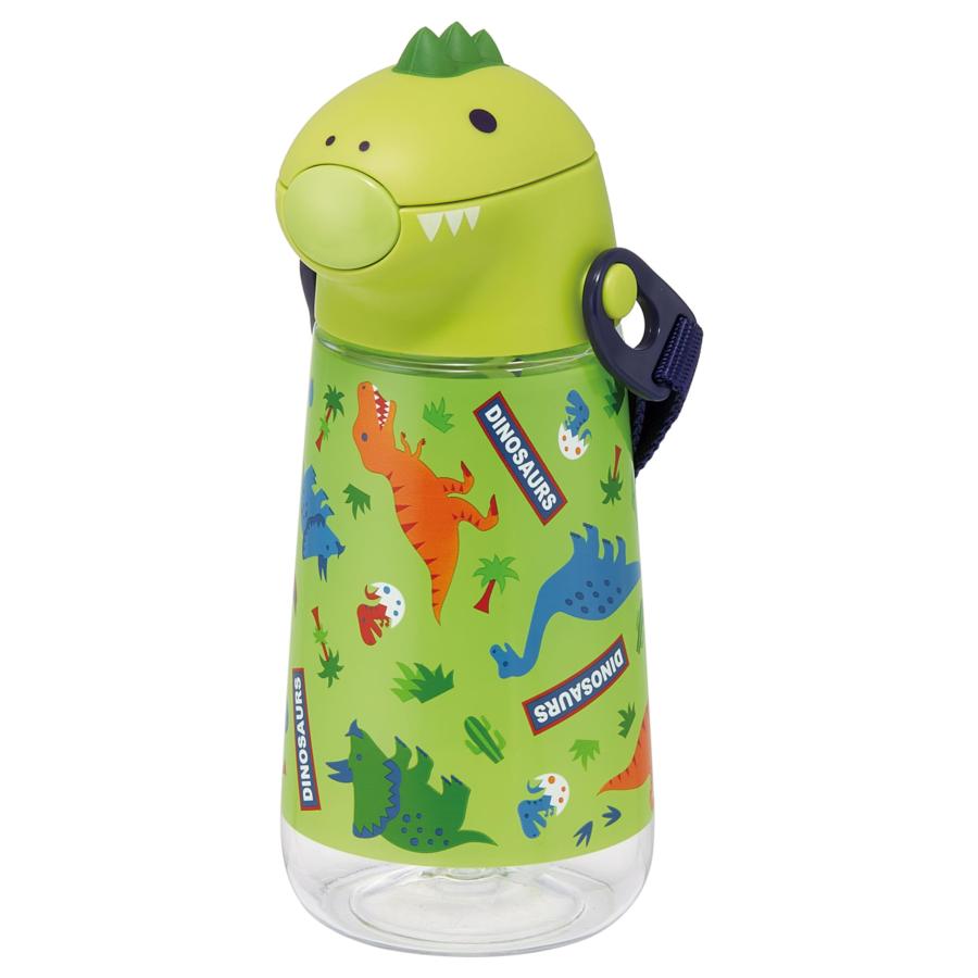 スケーター SKATER ダイカット ストロー付 ボトル 水筒 420ml スケーター SKATER ダイカット ストロー付 ボトル 水筒 420ml