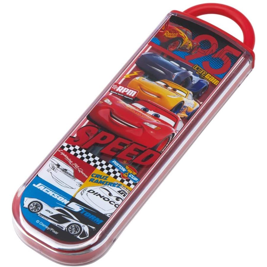 SKATER スケーター 箸 スプーンセット 抗菌 ディズニー カーズ 22 日本製 CCA1AG-A (プレゼント 入園準備 入学準備 保育園 幼稚園 小学校 子供 男の子 小学生 ...