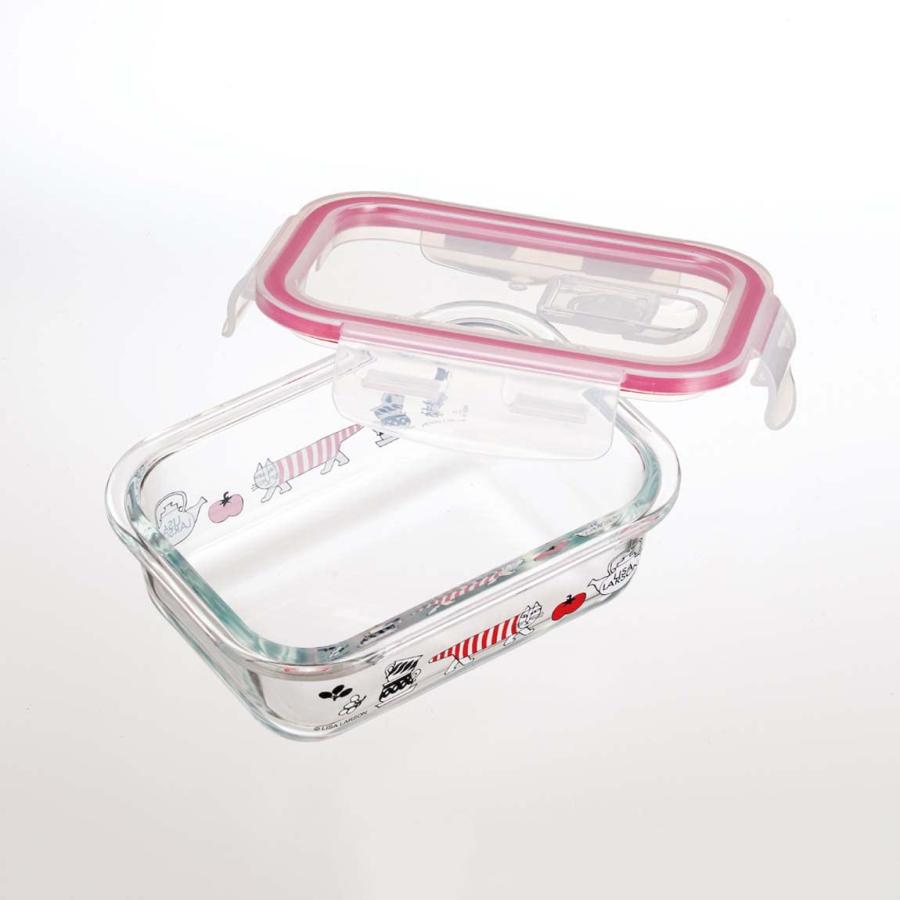 スケーター SKATER 耐熱ガラス製 保存容器 リサ ラーソン キッチン 370ml S オーブン 電子レンジ 食洗機対応 GBST4-A (母の日 プレゼント 入学特集 入園準備 ...