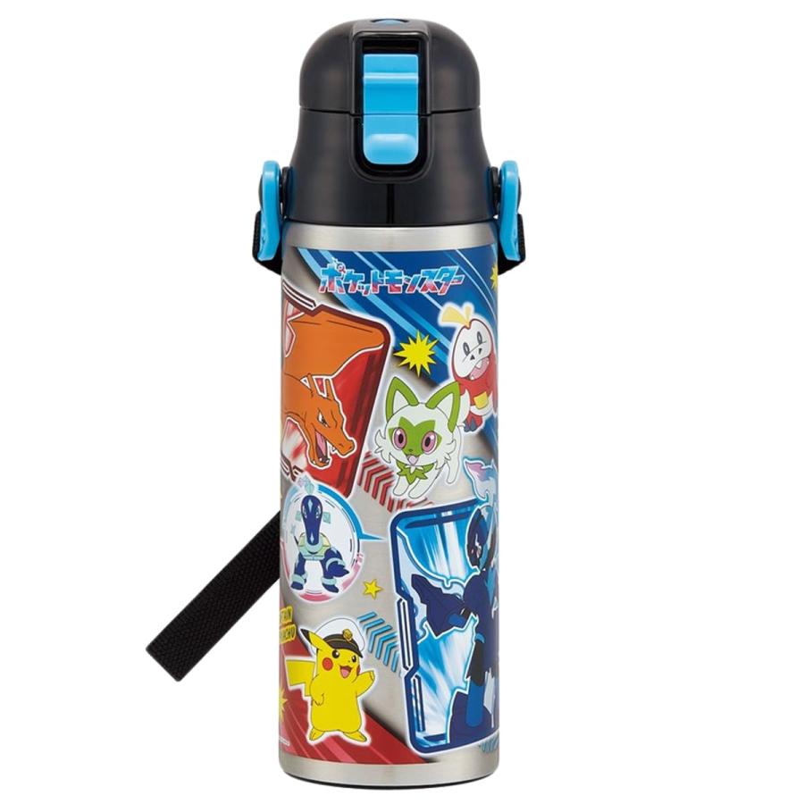 スケーター SKATER ステンレス 水筒 直飲み 580ml ポケモン 24 保冷専用 waterbottle 子供 SDC6N-A (父の日 プレゼント 入園祝い 入学祝い 女の子 小学生 ...