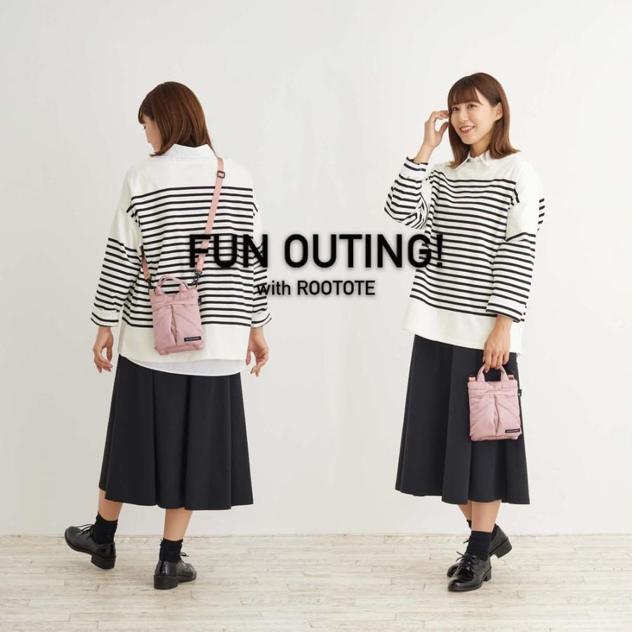 ROOTOTE ルートート 1283 ミニ ヘルメットバッグ ショルダー付 トートバッグ SCベビール パフ A ブラック (母の日 プレゼント かわいい おしゃれ お返し) : 生活雑貨 ...