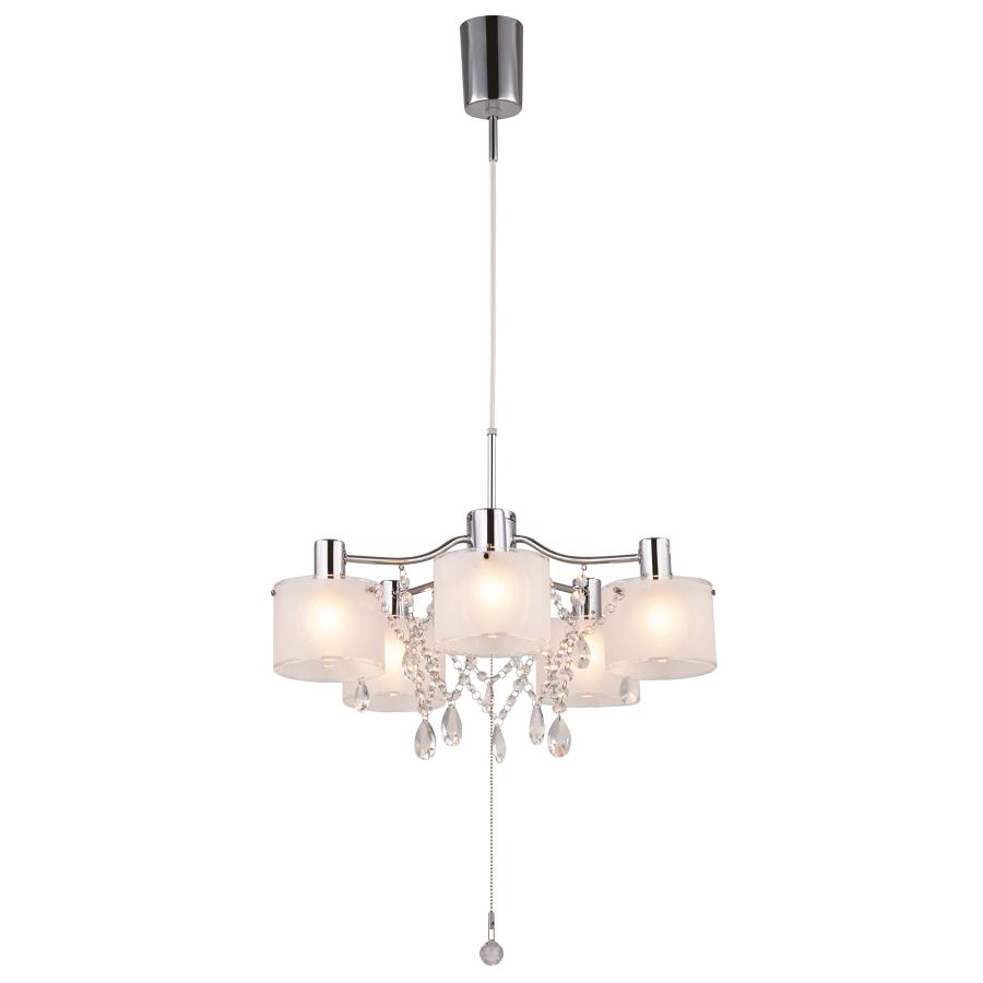 INTERFORM インターフォルム ペンダントライト シャンデリア ガラス インテリア 照明 SALICE サリーチェ フロスト LT-6809FR LED電球付 (プレゼント 北欧 led ...