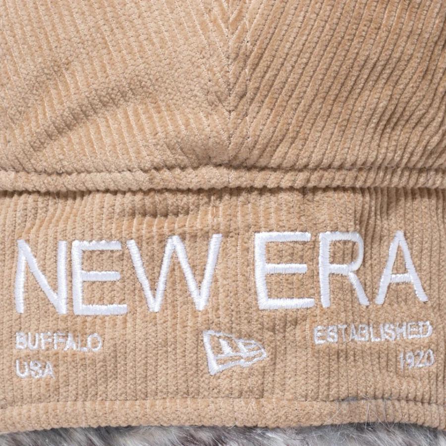 NEW ERA NEWERA トラッパー The Trapper コーデュロイ ロゴ ベージュ ドックイヤーフリップダウン 13327569 : 2.B.BLACK - 通販 - Yahoo ...