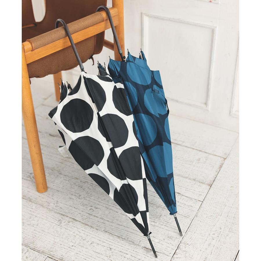 DONOBAN 傘 長傘 ビッグ ドット 柄 雨傘 Donoban レディース かさ 軽量 グラスファイバー 婦人傘 おしゃれ傘 レイングッズ ...