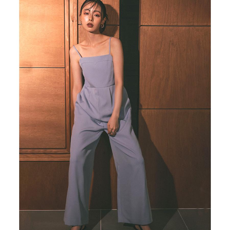 レディース ワンピース ドレス tulle vest all in one dress ANDRESD アンドレスド チュールベスト オールインワン ジレ ベスト セット パンツドレス ...