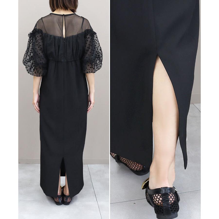 DONOBAN レディース ワンピース ドレス flocky dot one piece DONOBAN レディース ワンピース ドレス flocky dot one piece