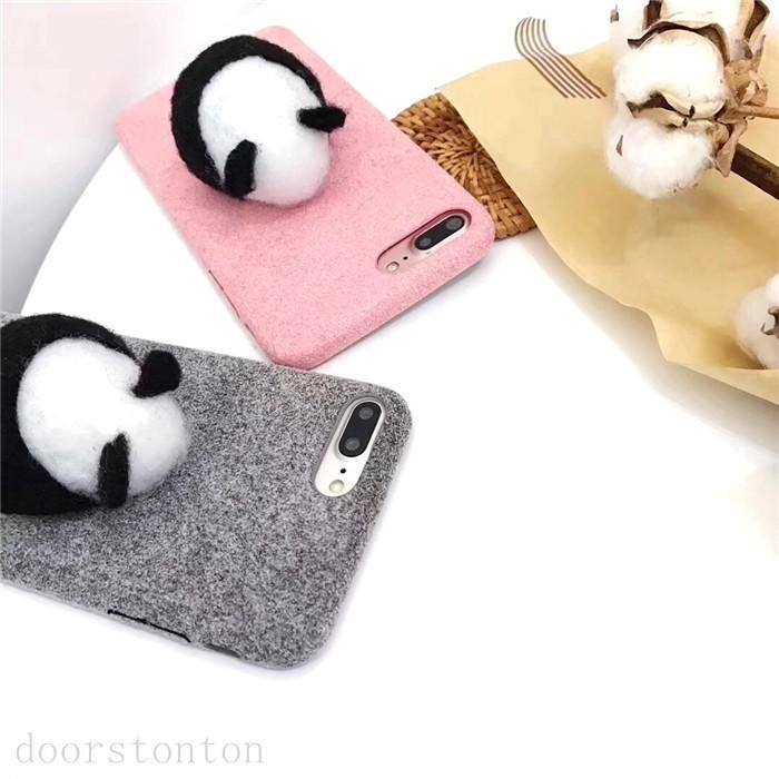 iPhone 8 iPhone7 iPhone7plus iphone8 iphone8plus iphonex ぬいぐるみ ふわふわ 3D半 ...