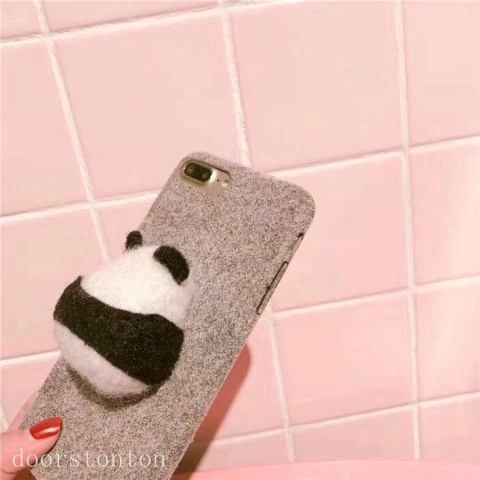 iPhone 8 iPhone7 iPhone7plus iphone8 iphone8plus iphonex ぬいぐるみ ふわふわ 3D半 ...
