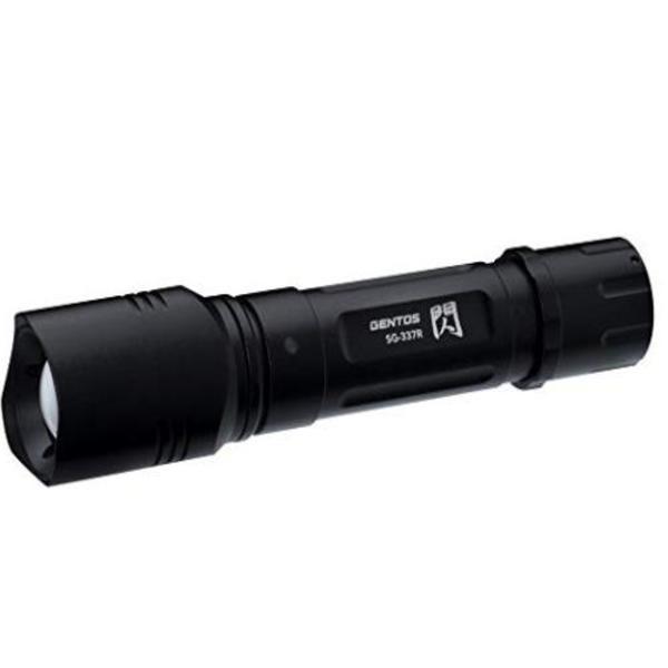 GENTOS GENTOS(ジェントス) LED 懐中電灯 充電式 【明るさ250ルーメン 実用点灯5時間/防水】 閃 337 SG-337R ANSI規格準拠 停電時用 明かり 防災 ...