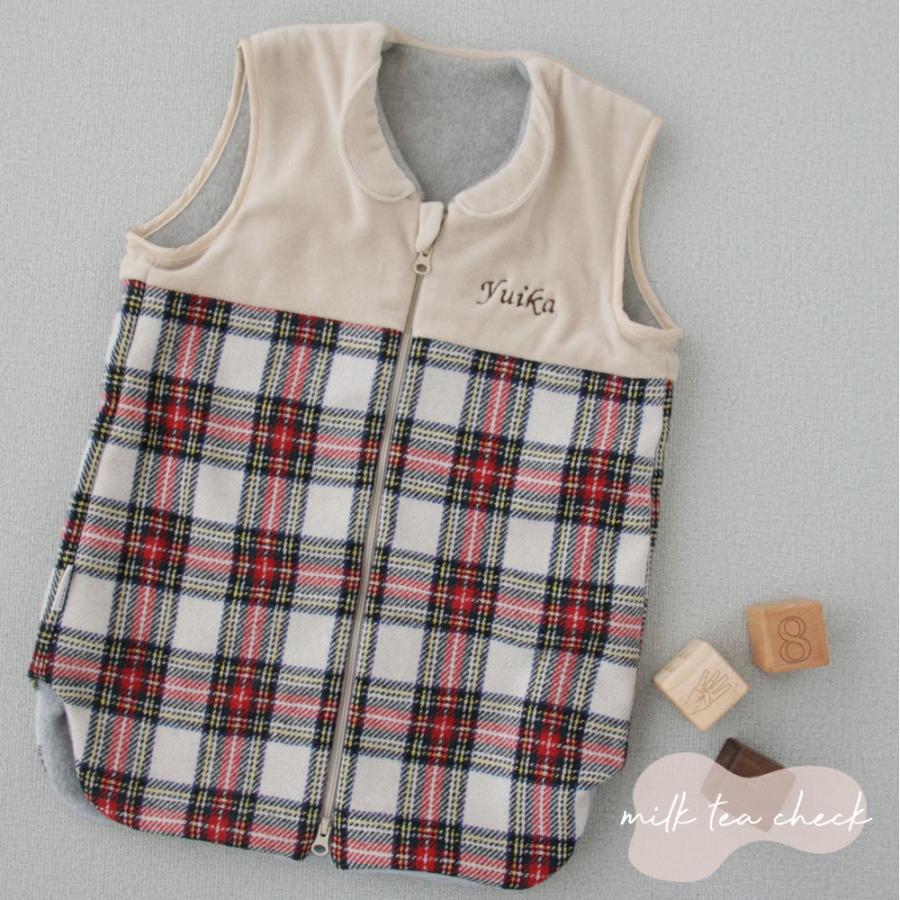 ベビー スリーパー 防寒 そのままおでかけ【名前刺繍可能】日本製 キッズ ベスト DORACO ドラコ 男の子 女の子 出産祝い 人気 ...