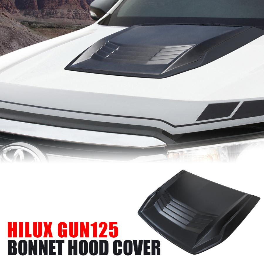 ハイラックス GUN125 前期 後期 ボンネット フードカバー ダミー エアロボンネット 外装 カスタム パーツ (ポイント利用) : ヨンクスタイル - 通販 - Yahoo!ショッピング
