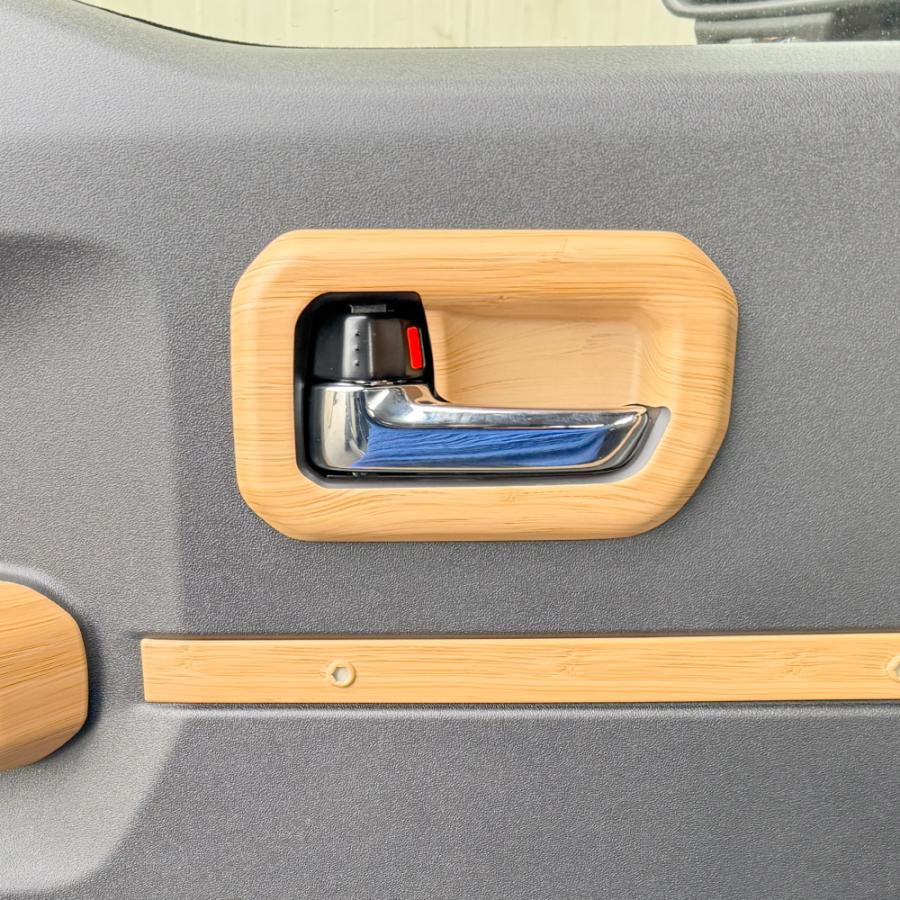 ジムニーノマド JC74W インサイドドアハンドル パネル 4P ウッド調 インテリアパネル カバー : ヨンクスタイル - 通販 - Yahoo!ショッピング