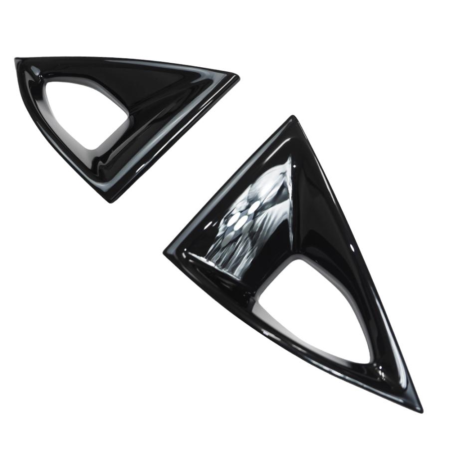 エクストレイル T33 フロント フォグランプカバー 2P ブラック ABS樹脂 : ヨンクスタイル - 通販 - Yahoo!ショッピング