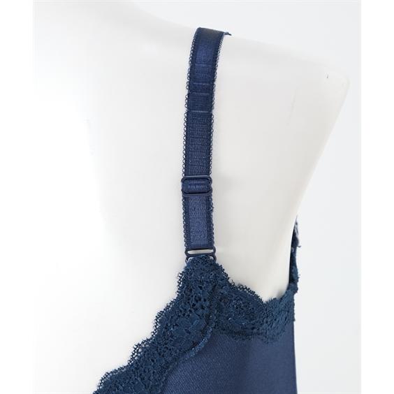 ニッセン ブラ＆ショーツセット (B70-E90) 脇も背中もすっきり！ ブラジャー 女性 下着 レディース 脇高 ブラ シンプル カジュアル 脇高ブラ 背中 : Doris mieux by ...