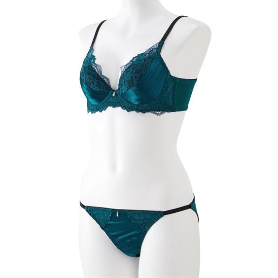 ニッセン ブラショーツセット (A65/M-I80/L) 脇高 クラシカルレース 女性 下着 レディース ブラジャー ショーツ セット セクシー 脇高ブラ : Doris mieux by ...
