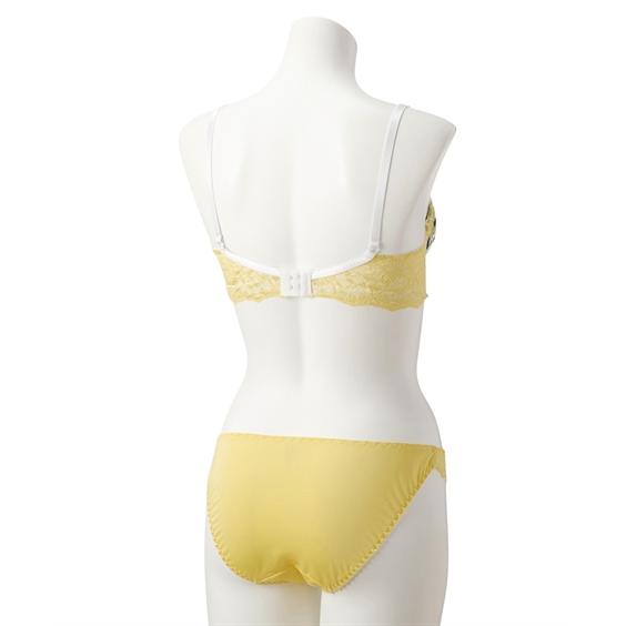 ニッセン ブラ＆ショーツセット (A70/M -F85/LL) 脇高 ゴージャスフラワー ブラショーツセット 女性 下着 レディース ブラジャー ショーツ 脇高ブラ セクシー : Doris ...