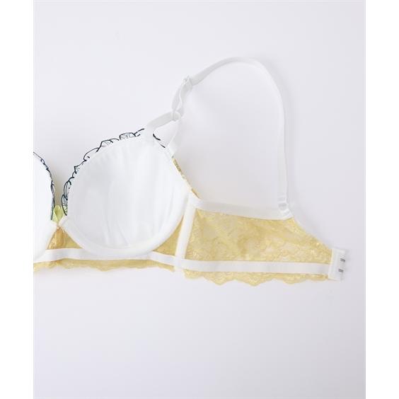 ニッセン ブラ＆ショーツセット (A70/M -F85/LL) 脇高 ゴージャスフラワー ブラショーツセット 女性 下着 レディース ブラジャー ショーツ 脇高ブラ セクシー : Doris ...