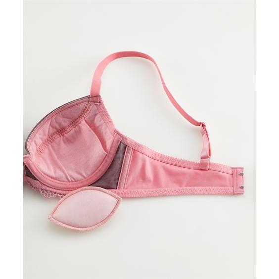 ブラ＆ショーツセット (E85/LL-F95/4L) 大きいサイズ 二配色 ブラジャー ショーツセット ( トリンプ ) ニッセン 女性 下着 レディース ブラジャー ブラショーツ ...