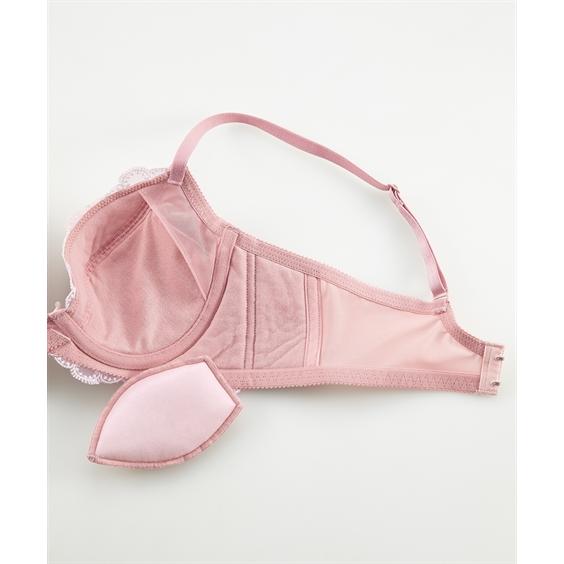 ニッセン ブラショーツセット B70/M-D80/L Wでバストをあげる ブラジャー ショーツ セット (Wの谷間 トリンプ ) 女性 下着 レディース ブラショーツ 谷間 可愛い ...