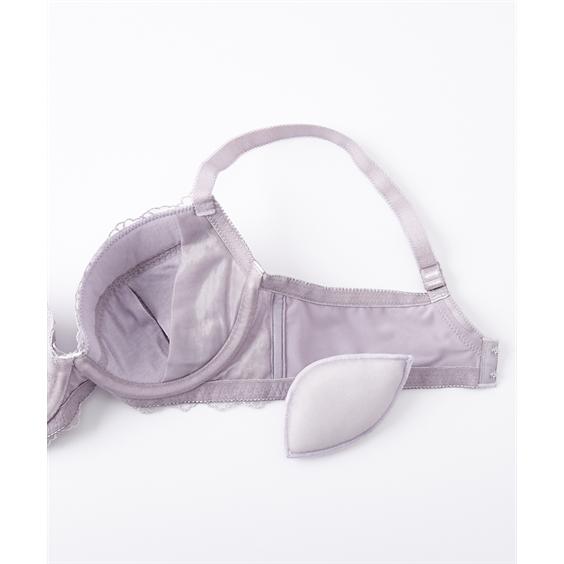 ブラ＆ショーツ D70/M-D80/L 高嶺の ブラジャー ショーツセット 脇スッキリ ファータフィオーレ ニッセン 女性 下着 レディース 脇高 グラマーさん 可愛い下着 ...