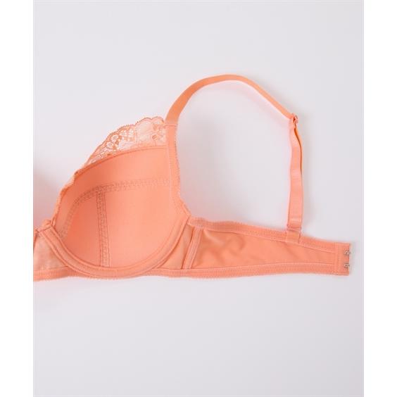 ニッセン ブラショーツセット G85/LL-G100/5L 大きいサイズ 安定感のある 深め 3/4カップ 編レース ブラジャー ショーツ 5セット組 女性 下着 レディース お得 ...