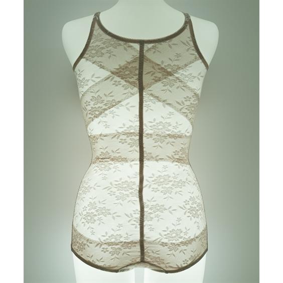 ニッセン 補正下着 (A85/LL-C90/LL) 大きいサイズ 柄ジャガード ボディースーツ 女性 下着 レディース 補正 姿勢 サポート ノンワイヤー ワイヤレス 体型カバー ...