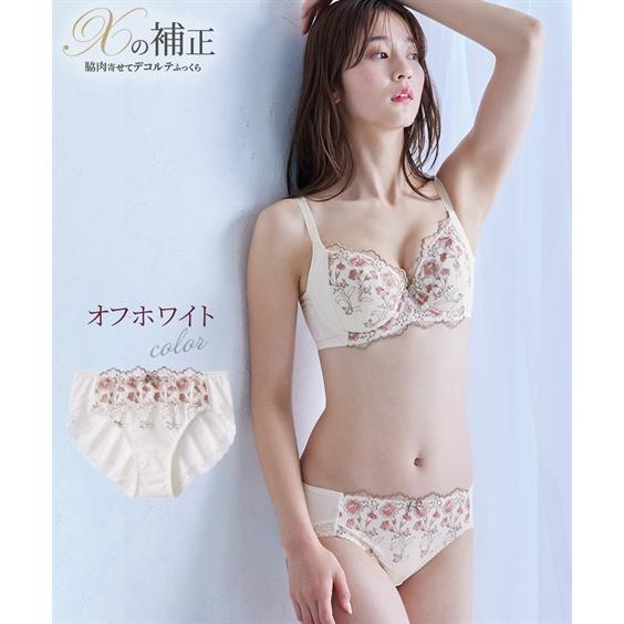 ニッセン ショーツ M L LL 3L 4L ニッセン やや 深ばき丈 花柄 ニッセン ショーツ M L LL 3L 4L ニッセン やや 深ばき丈 花柄