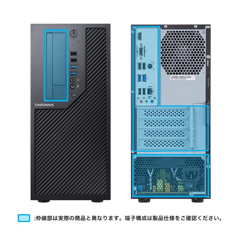 デスクトップPC 新品 パソコン ライトニング Lightning AT5 Ryzen 5 4500/RTX3050/SSD500GB/メモリ16GB/Windows 11 Home ...