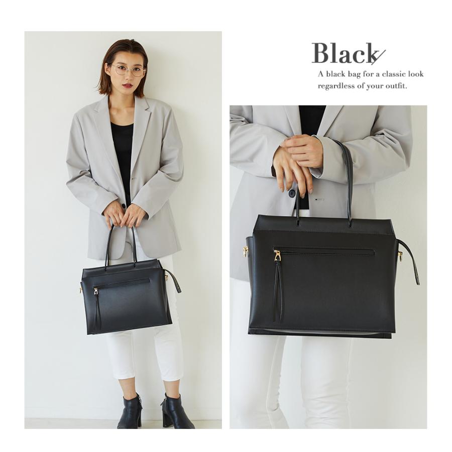 トートバッグ レディース ショルダーバッグ 3層 A4 2way ビジネス ノートパソコン 通勤 通学 軽量 軽い シンプル カジュアル きれいめ :AE-19250:MONOPIA - 通販 ...