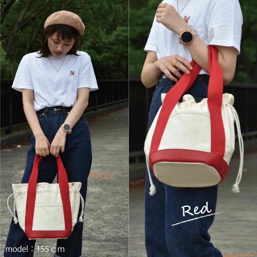 DOT & STRIPE トートバッグ レディース 巾着 2WAY 仕切り キャンバス マザーズバッグ かわいい シンプル ナチュラル 無地 : MONOPIA - 通販 - Yahoo!ショッピング