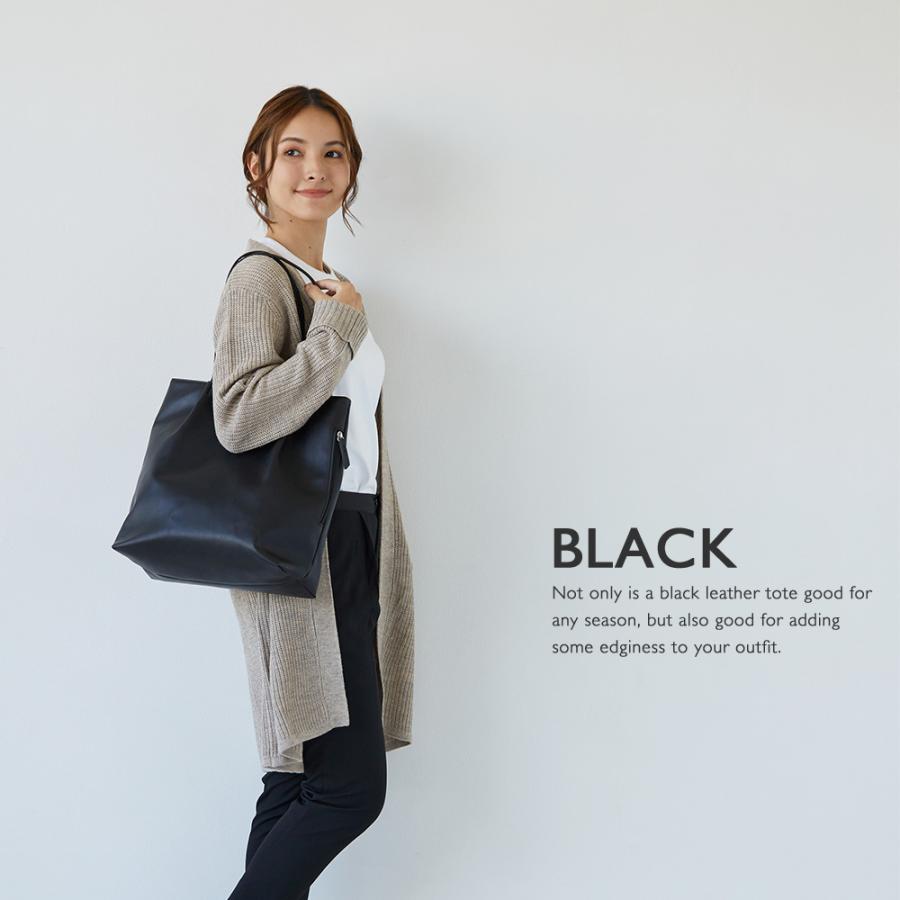 DOT & STRIPE（ドットアンドストライプ） トートバッグ レディース ポーチ付き A4 シンプル たっぷり 収納 大容量 シンプル カジュアル 肩掛け 軽い 軽量 通勤 通学 ...