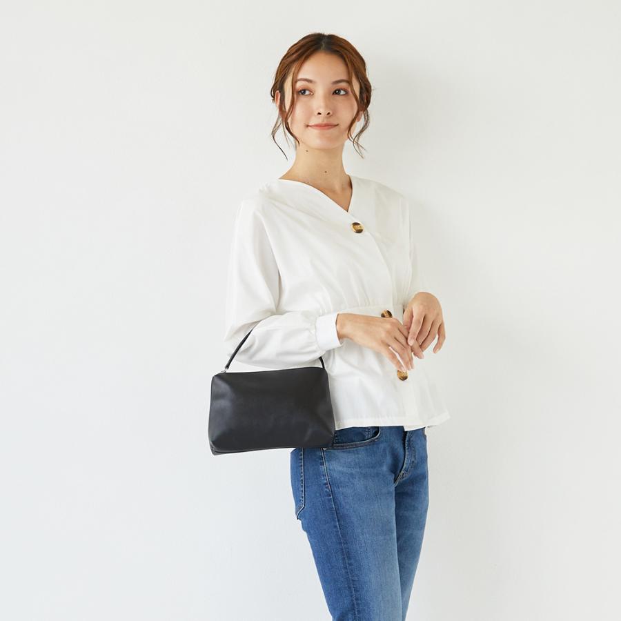 DOT & STRIPE（ドットアンドストライプ） トートバッグ レディース ポーチ付き A4 シンプル たっぷり 収納 大容量 シンプル カジュアル 肩掛け 軽い 軽量 通勤 通学 ...